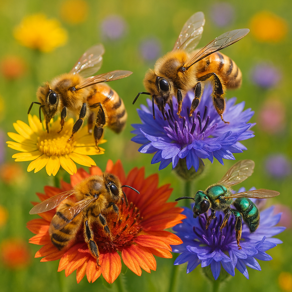 Exploring Bee Friendly Wildflowers: Best Picks and Tips for Your Garden - Grow Your Own Kits